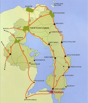 Странгфорд-Лох — площадь и глубина, бассейн, расположение