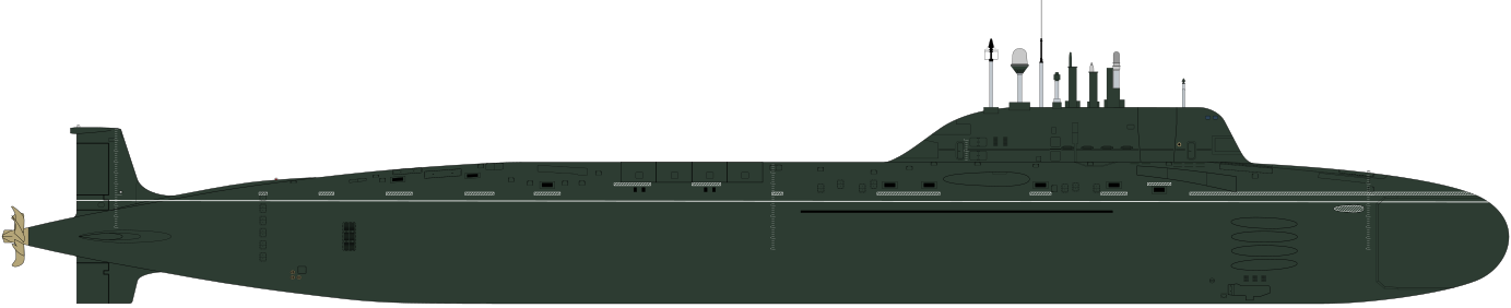 Подводные лодки проекта 885 «Ясень» — история, характеристики, размеры ...