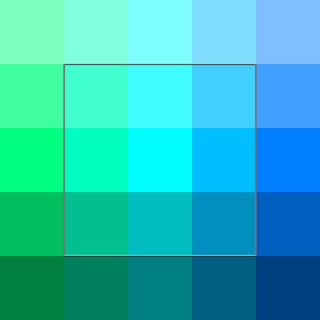 Сине-зелёный цвет — Рувики: Интернет-энциклопедия