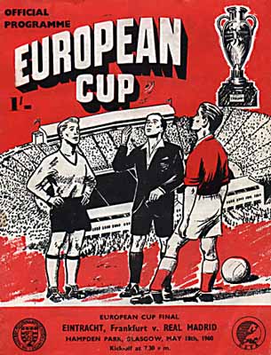 Финал Кубка европейских чемпионов 1960 — результаты матча, статистика ...